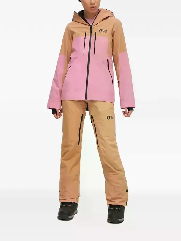 PICTURE ORGANIC CLOTHING Logo-print Ski Jacket - Pink