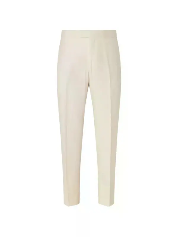Zegna Oasi Lino Trousers - Neutrals