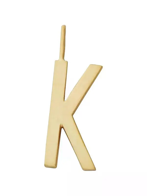 DESIGN LETTERS K Charm Necklace
