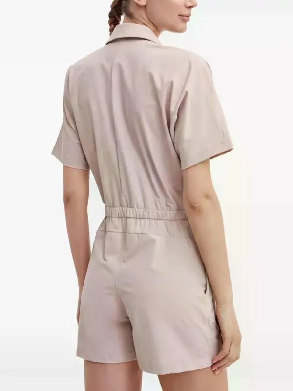 PICTURE ORGANIC CLOTHING Genohas Zip-up Point-collar Playsuit