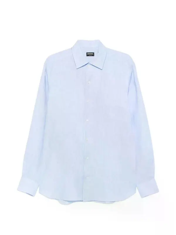 Zegna Linen Shirt - Blue