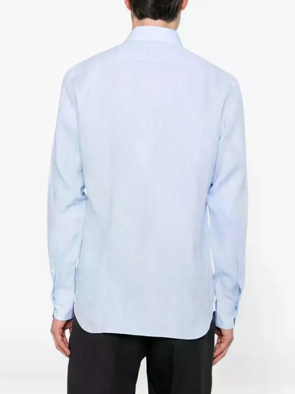 Zegna Linen Shirt - Blue