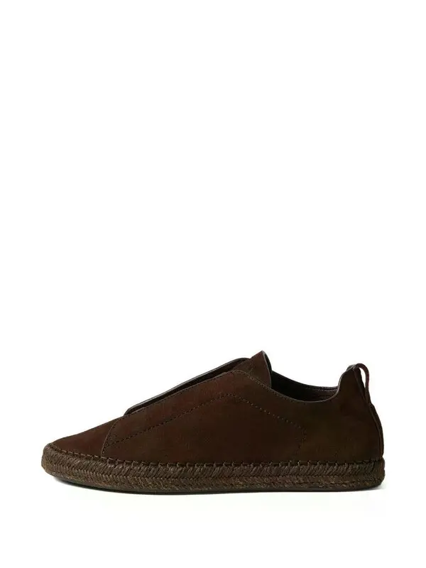 Zegna Triple-stitch™ Espadrilles - Brown