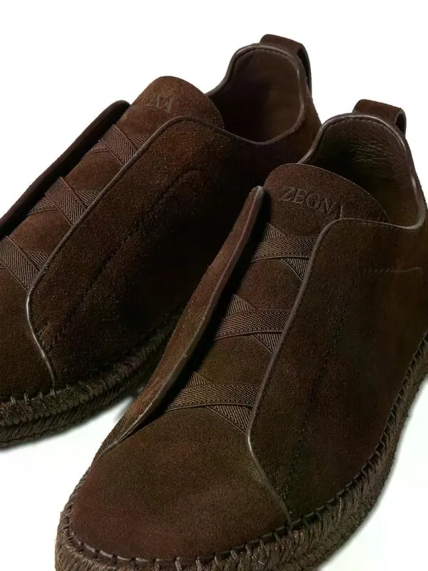 Zegna Triple-stitch™ Espadrilles - Brown