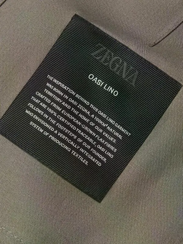Zegna Oasi Lino Blazer - Brown