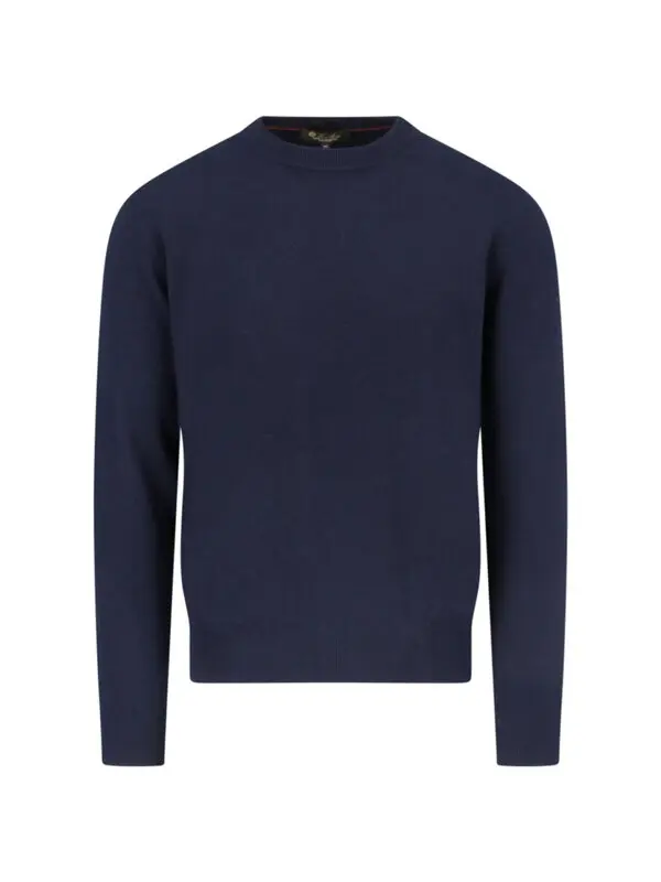 Loro Piana Crewneck Cashmere Sweater - Blue