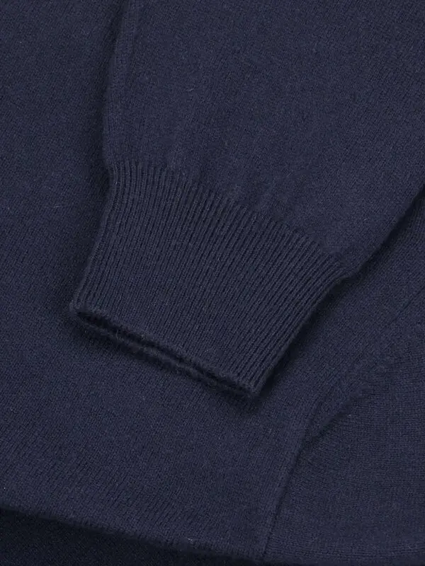 Loro Piana Crewneck Cashmere Sweater - Blue