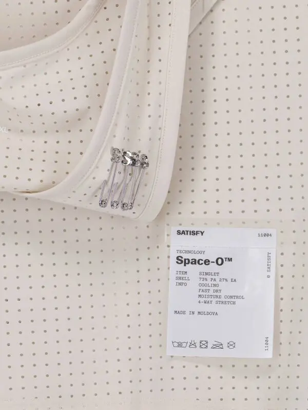 Satisfy Space-o Singlet - Cream