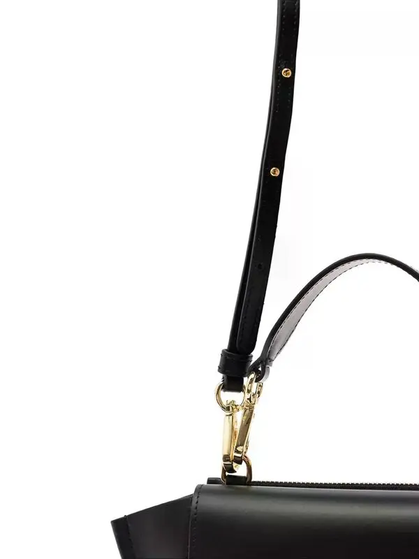 WANDLER Small Hortensia Tote Bag - Black
