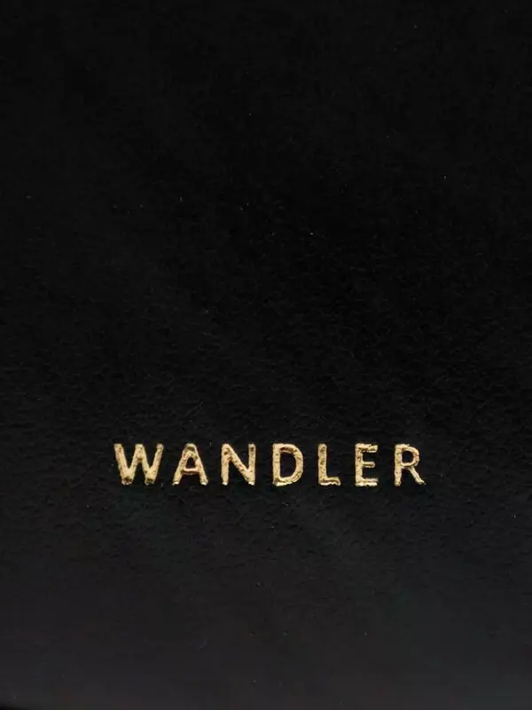 WANDLER Small Hortensia Tote Bag - Black