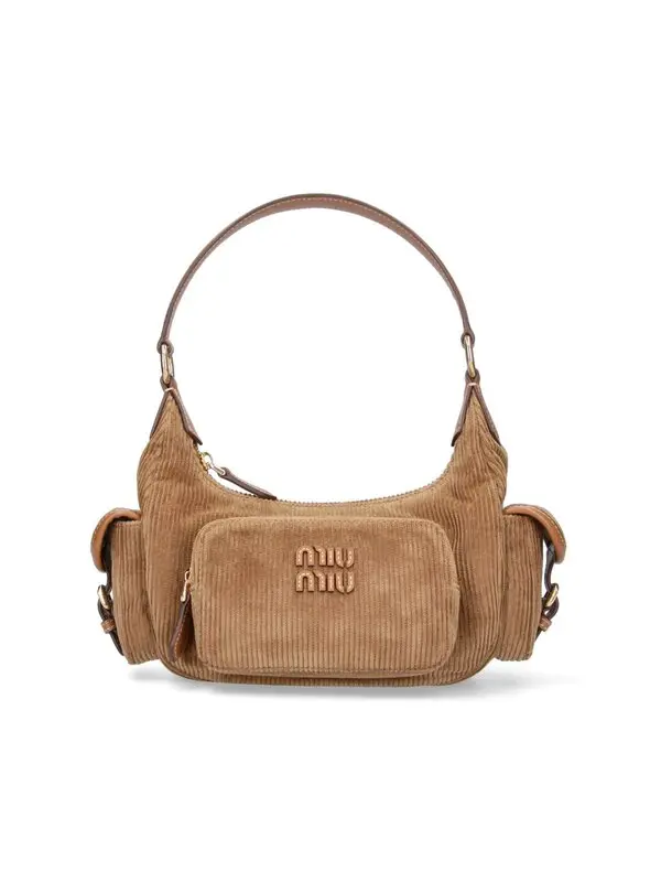 Miu Miu Shoulder Bag "pocket - Brown