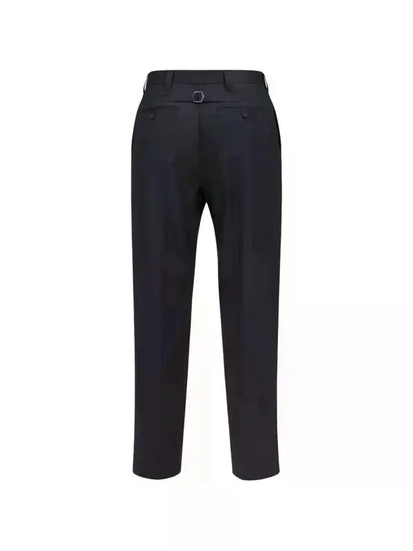 Comme Des Garçons Buckled-back Trousers