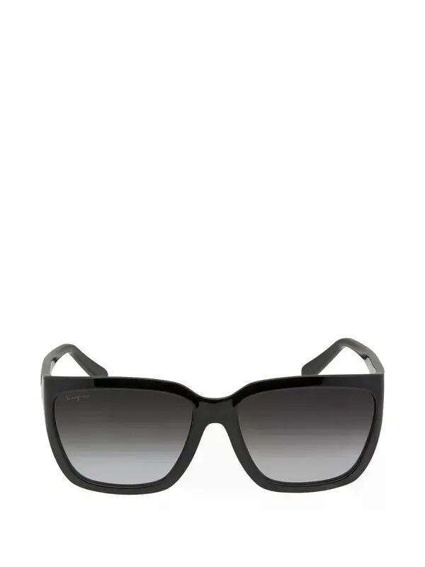 FERRAGAMO Square-frame Sunglasses - Black