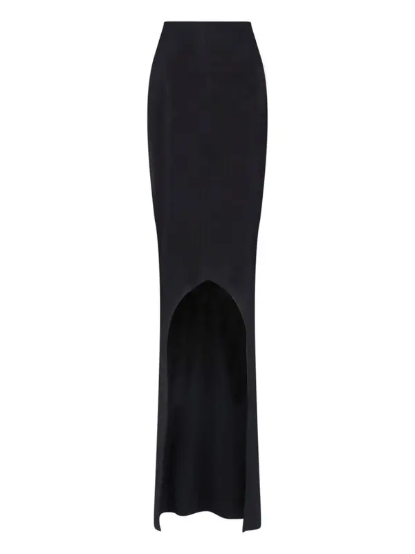 Rick Owens Maxi Skirt "dirt Coda - Black
