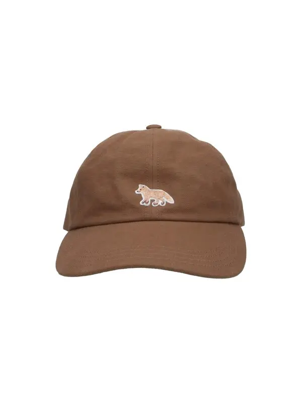 Maison Kitsuné Baby Fox Baseball Cap - Brown