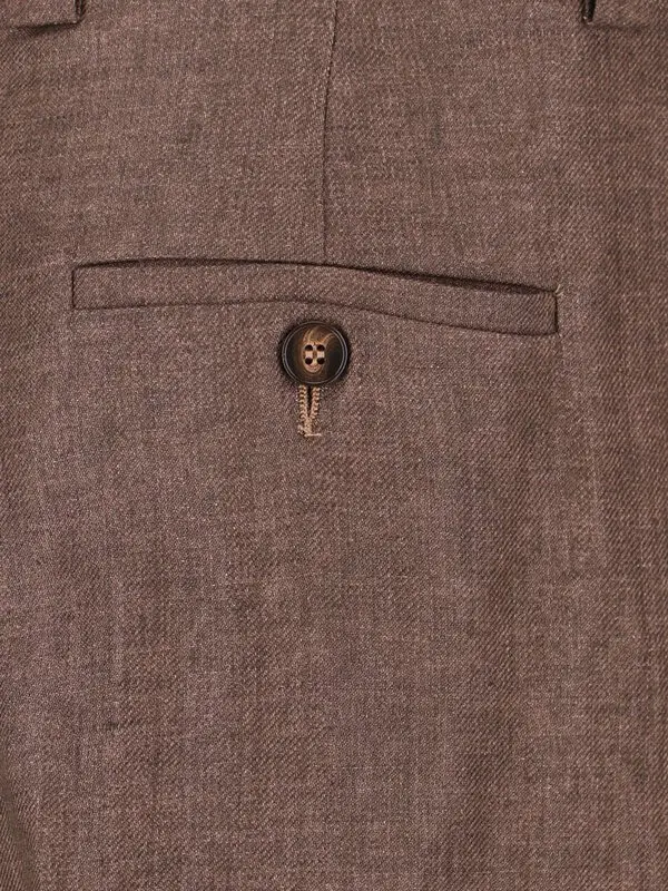 Incotex Tailored Linen Pants