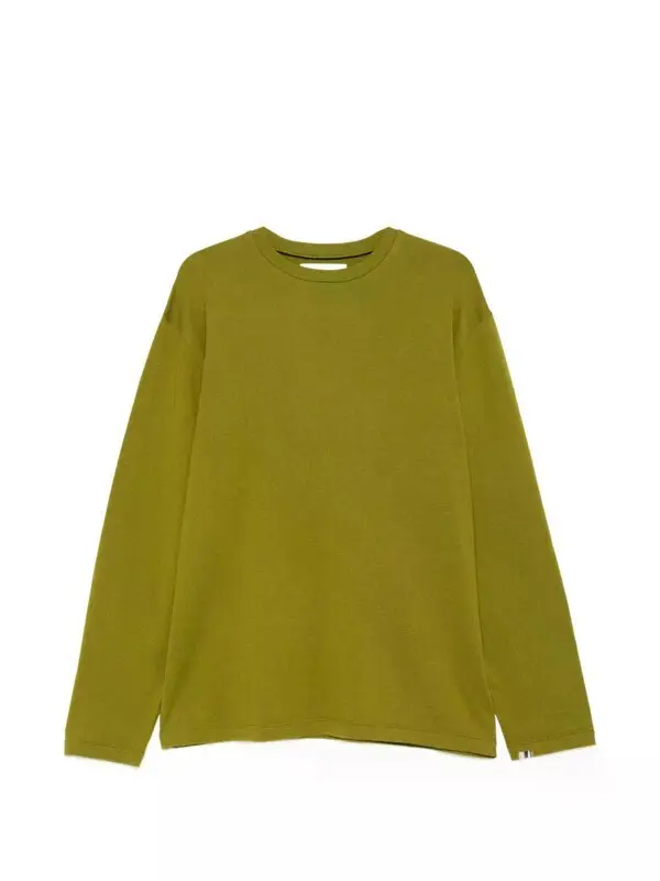 EXTREME CASHMERE X Rock Long Sleeve Rock T-shirt - Green