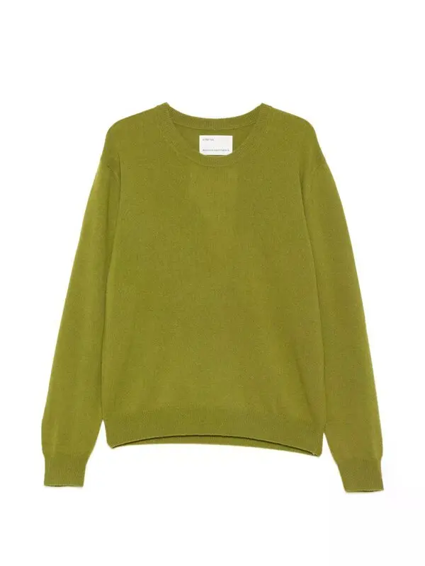 EXTREME CASHMERE X Bis Crew-neck Sweater - Green