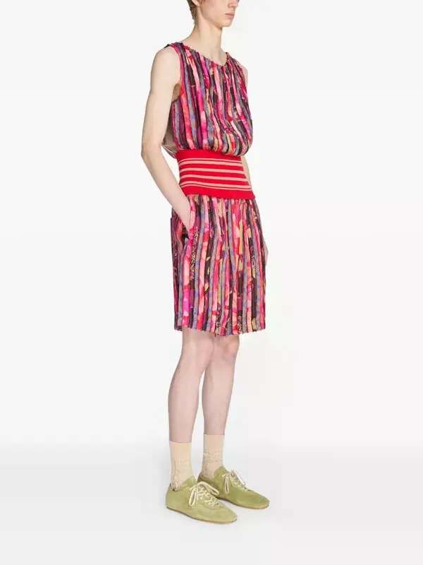 Dries Van Noten Striped Shorts