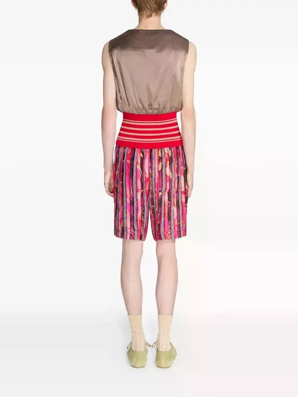 Dries Van Noten Striped Shorts