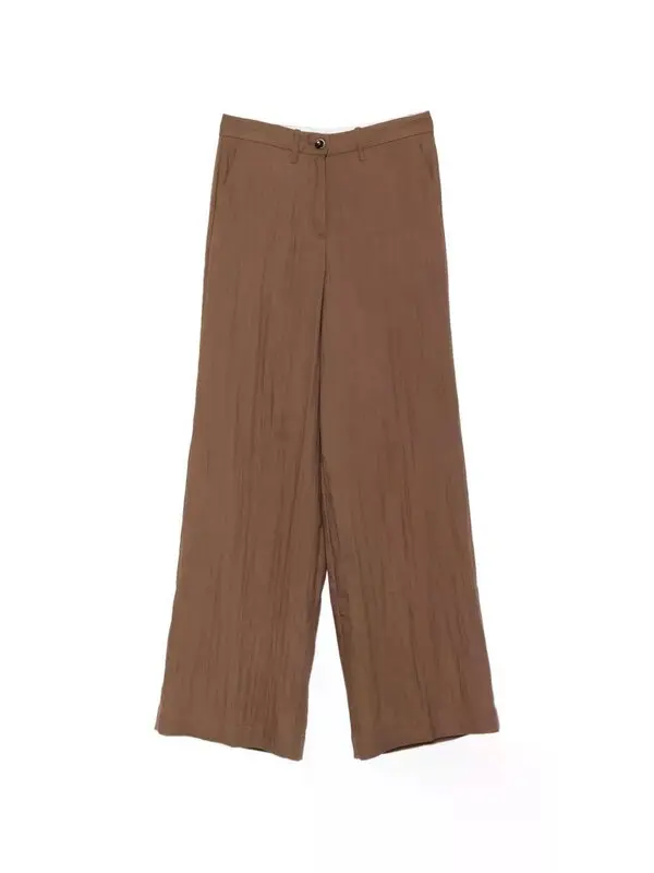 NINE:INTHE:MORNING Karen Belt-loop Trousers - Brown