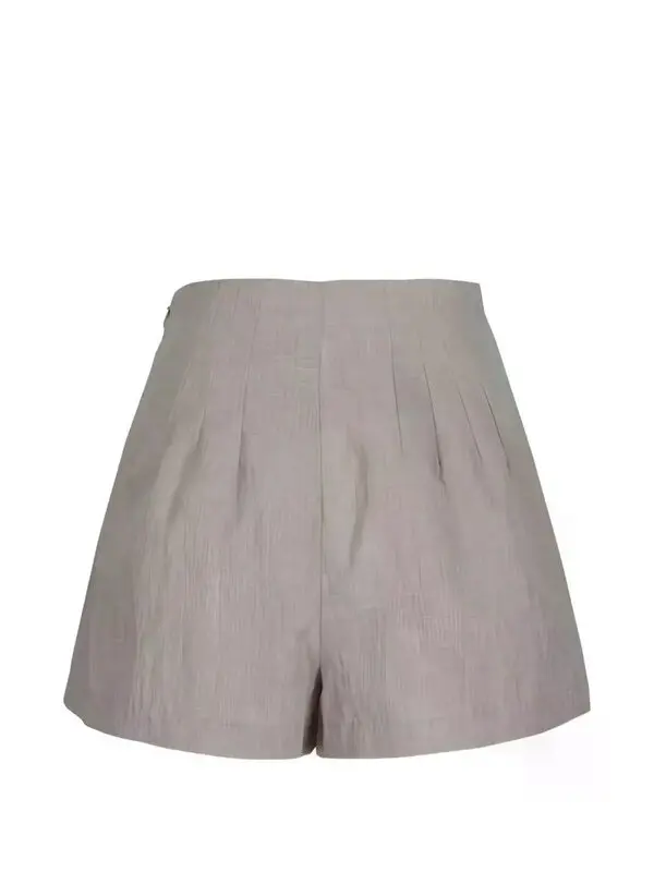 Staud Pleated Shorts