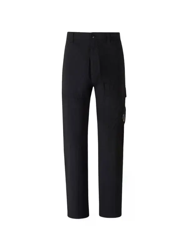 C.P. COMPANY Tapered Cargo Trousers - Black