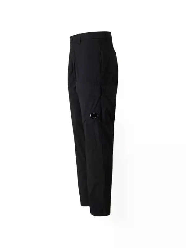 C.P. COMPANY Tapered Cargo Trousers - Black