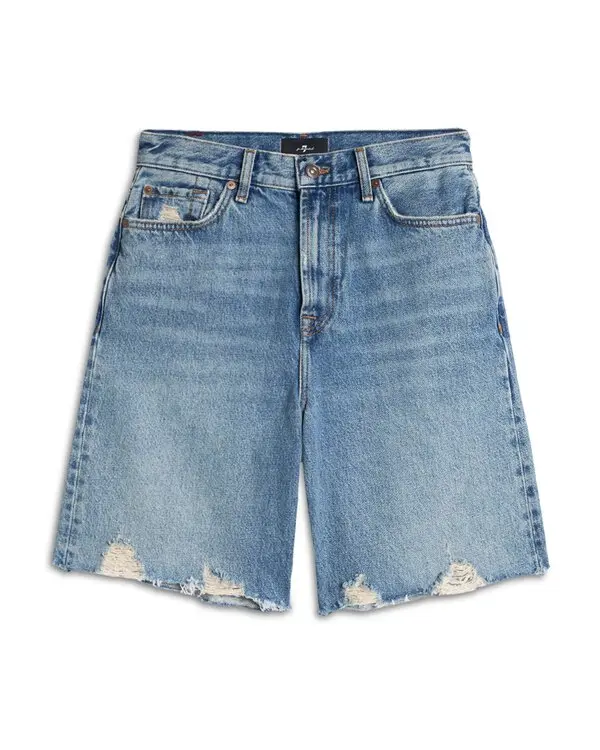 7 For All Mankind Lola Denim Shorts