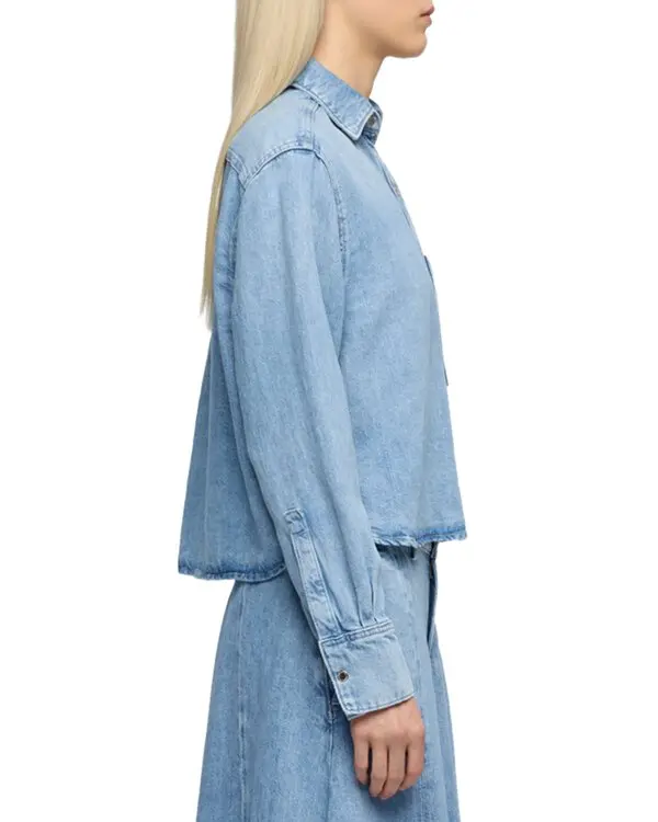 7 For All Mankind Ivy Shirt - Iris