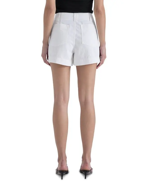 PISTOLA Mason Relaxed Utility Shorts - White