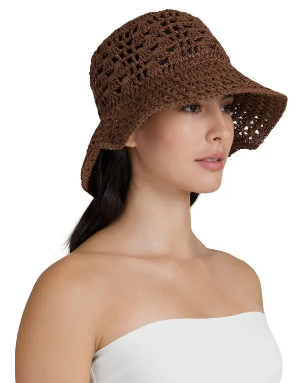 Eugenia Kim Jonah Twisted Crochet Packable Bucket Hat