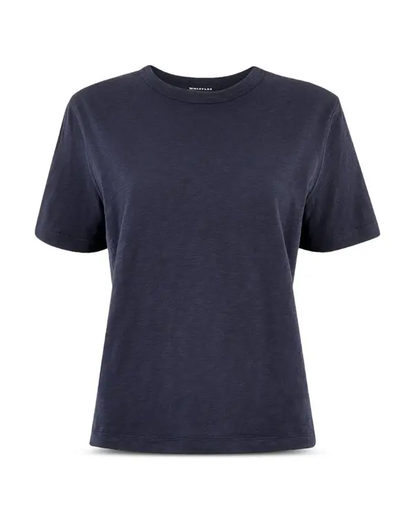 Whistles Emily Ultimate Tee - Navy