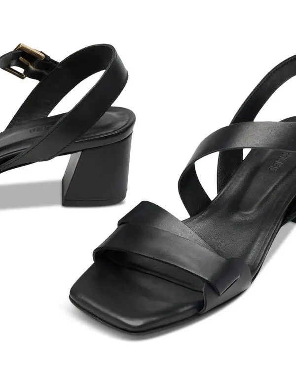 Whistles Block Heel Buckle Sandals