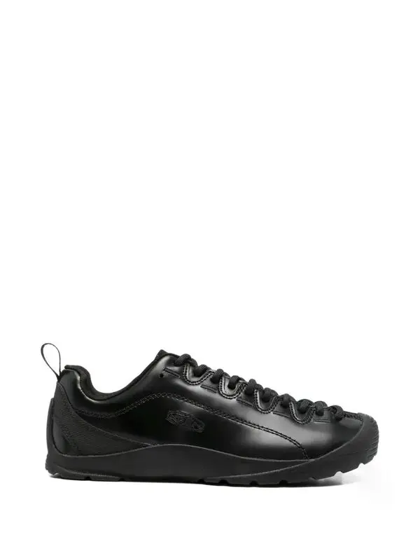 Keen Jasper Lace-up Flat Sneakers - Black