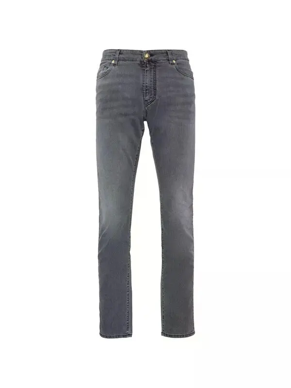 BILLIONAIRE Logo Straight Trousers