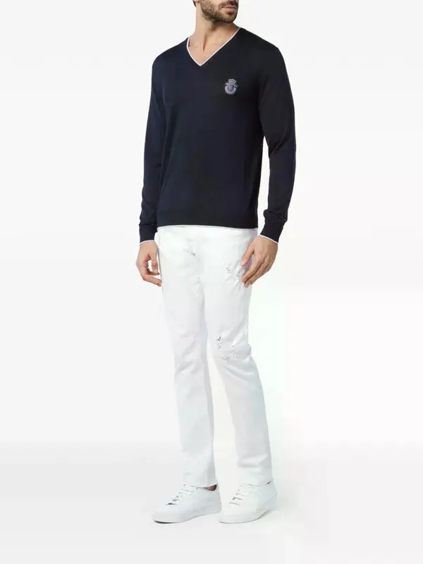 BILLIONAIRE Miguel V-neck Sweater