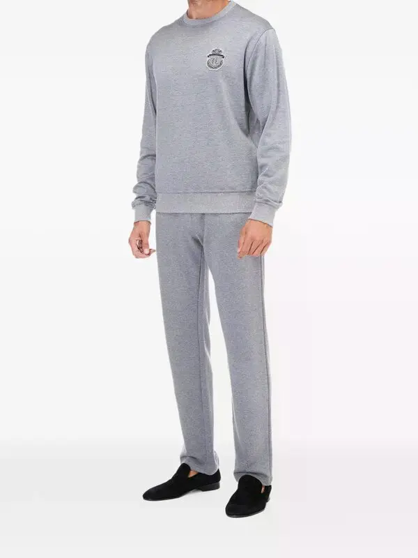 BILLIONAIRE Crew-neck Sweatshirt - Grey
