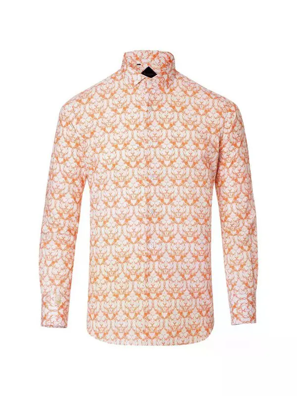BILLIONAIRE Lion Print Shirt