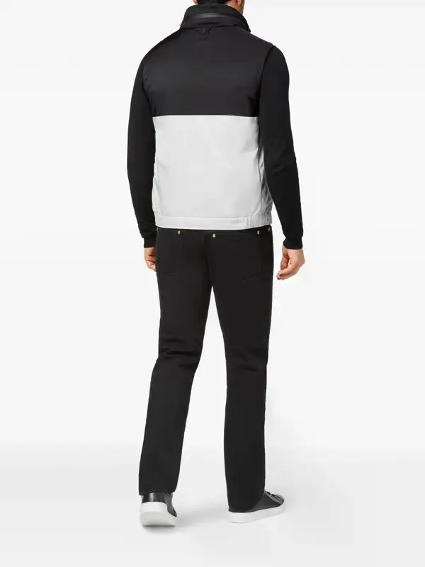BILLIONAIRE Colour-block Zip-up Vest