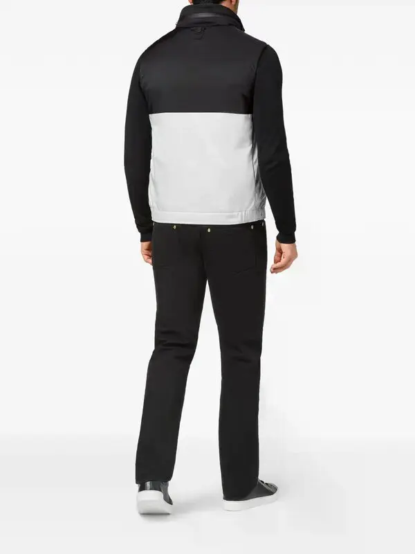 BILLIONAIRE Colour-block Zip-up Vest