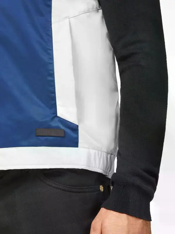 BILLIONAIRE Colour-block Zip-up Vest