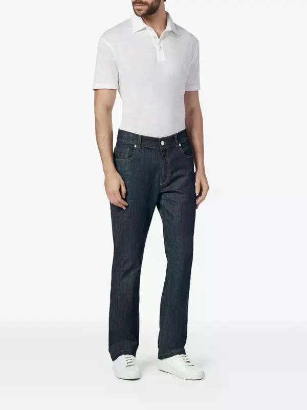 BILLIONAIRE Regular-fit Jeans With Logo Detail