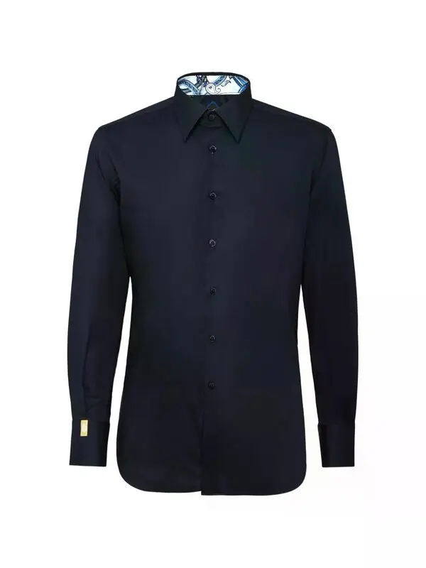 BILLIONAIRE Pattern-trim Shirt