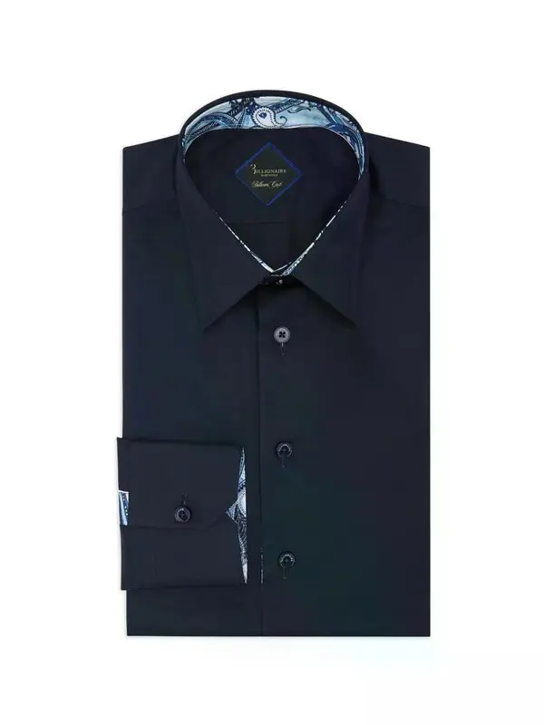 BILLIONAIRE Pattern-trim Shirt