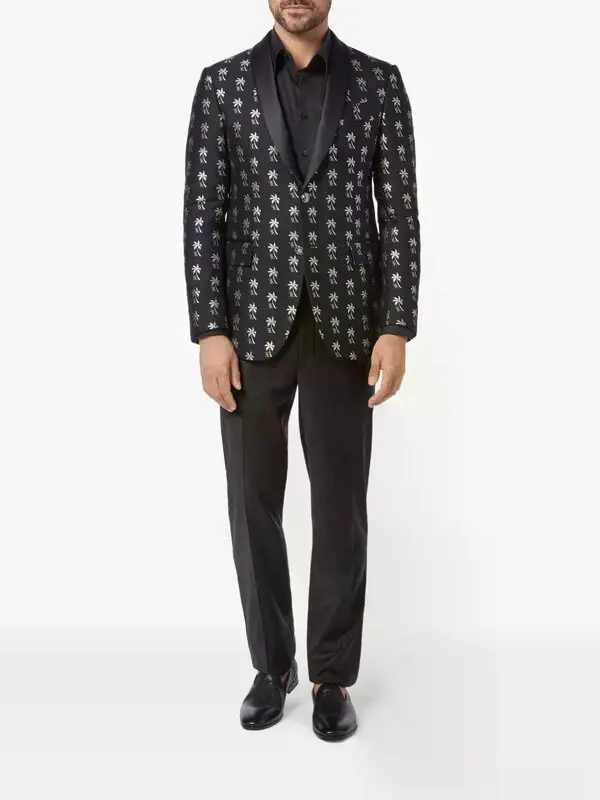 BILLIONAIRE Palms Single-breasted Blazer