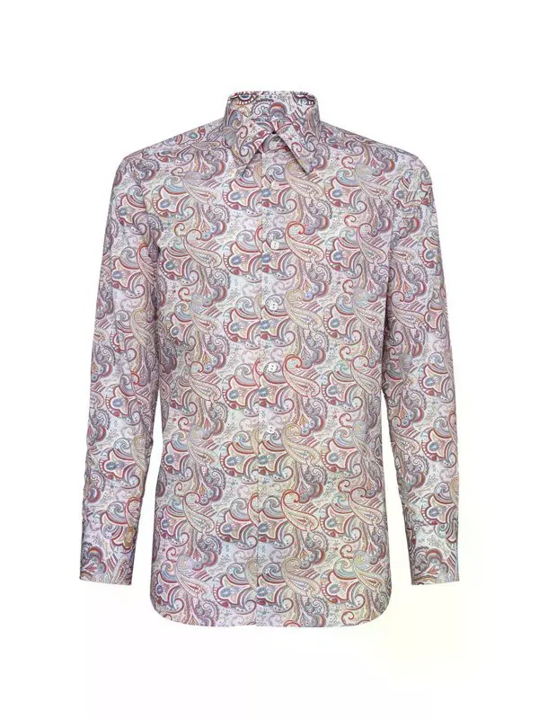 BILLIONAIRE Paisley-print Shirt - White