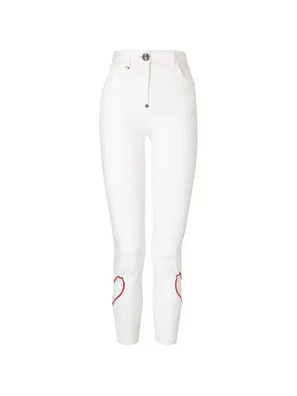 Philipp Plein Five-pocket Jeans - White