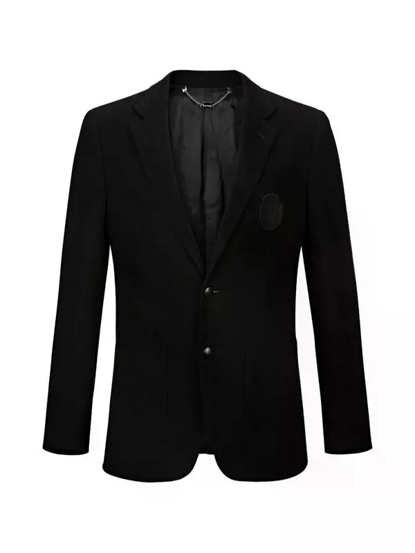 BILLIONAIRE Fabian Cotton Blazer - Black