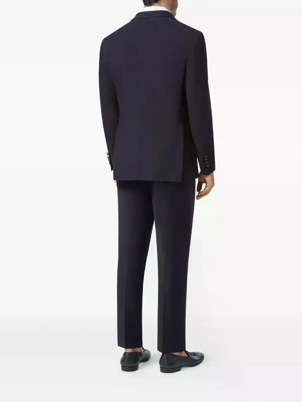BILLIONAIRE Logo-detail Blazer - Blue